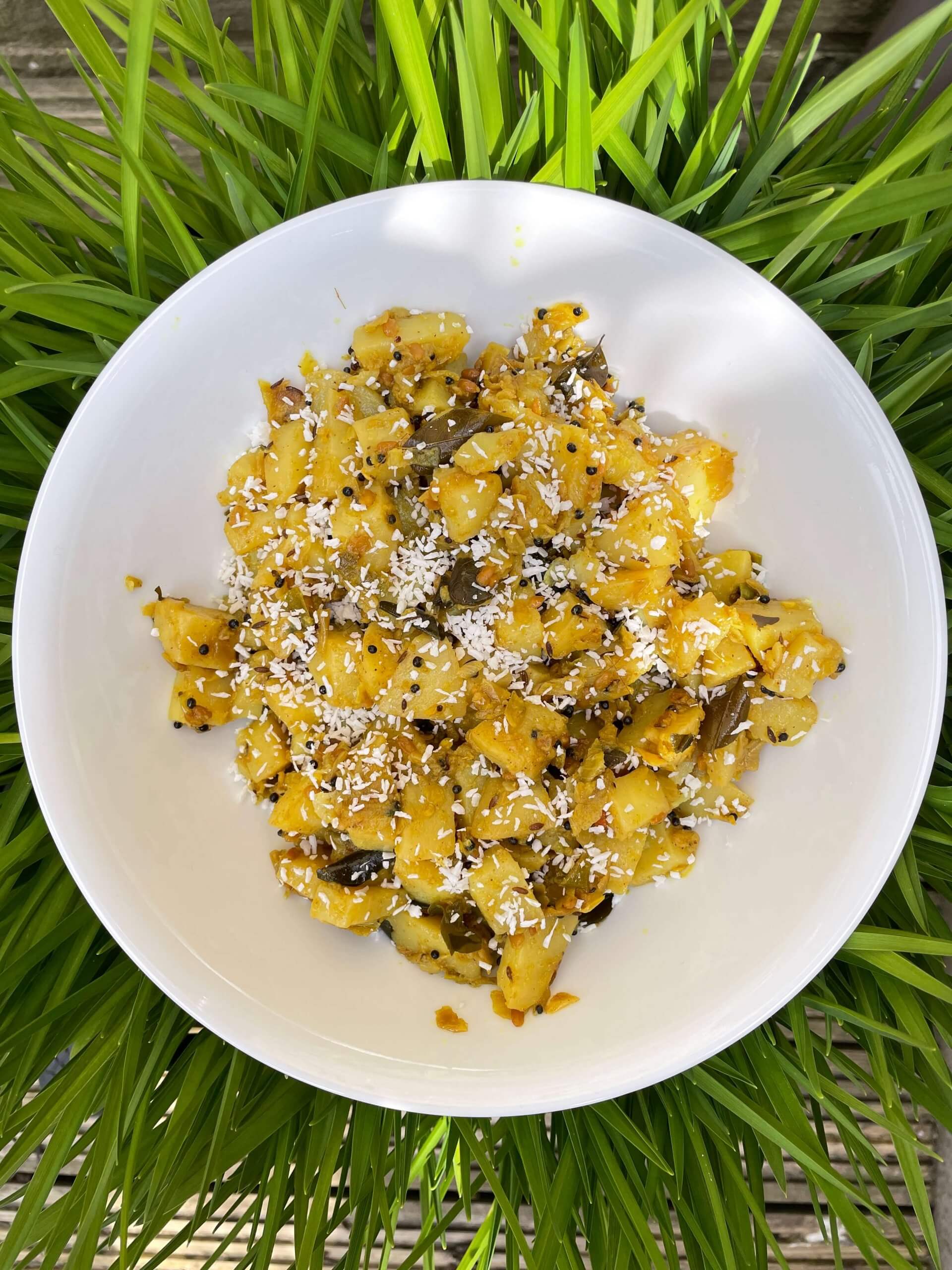 Suki Bhaji -Dry Potato Curry | Anala