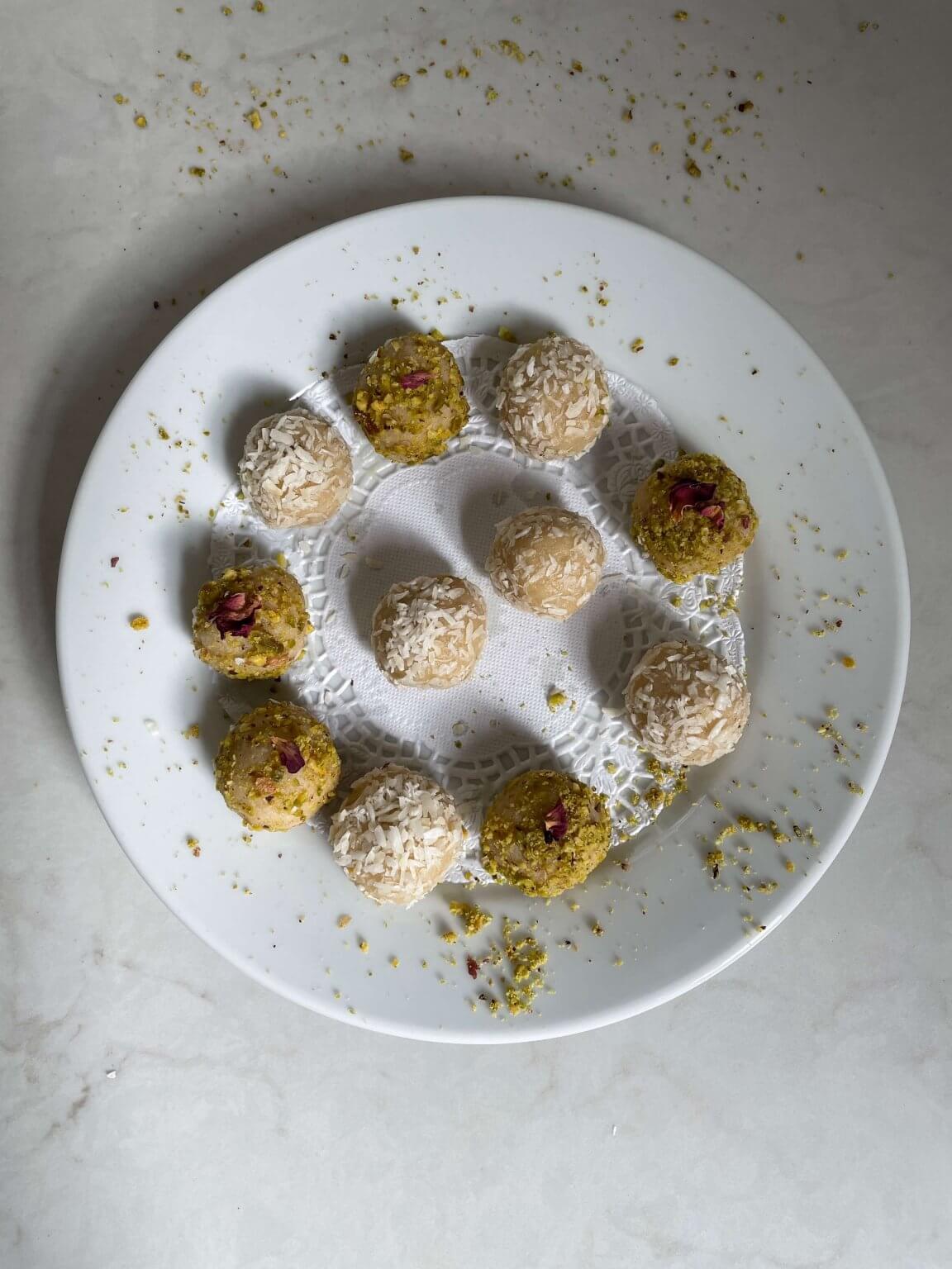 Almond barfi. Almond bites. Indian sweets | Anala
